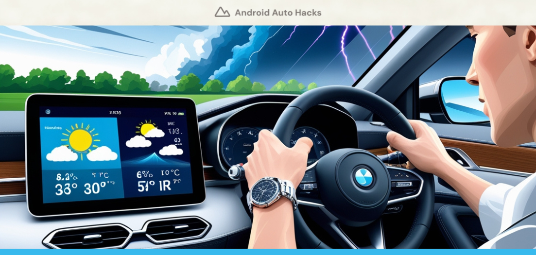 How to Add Weather & Radar App to Android Auto: 2025 Guide