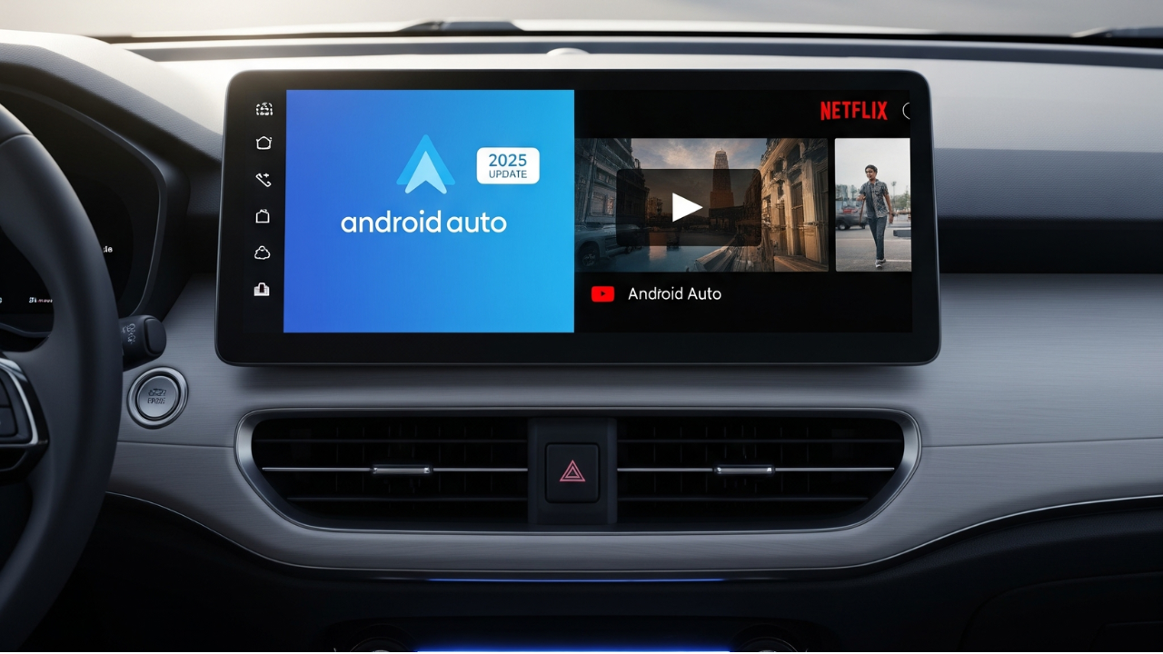 How to Watch YouTube and Netflix on Android Auto Easily