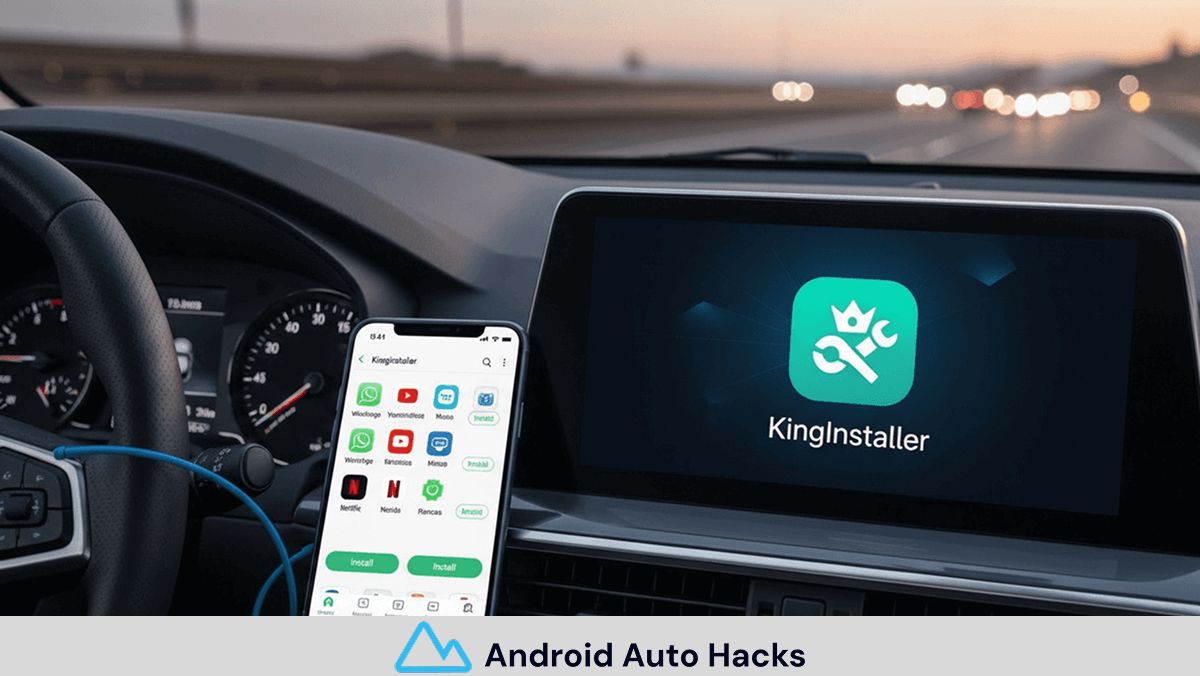 KingInstaller for Android Auto| Install Third-Party Apps on Android Auto